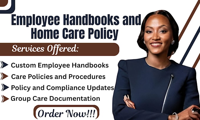 Policy and procedure manuals for home care, group homes, and healthcare ...