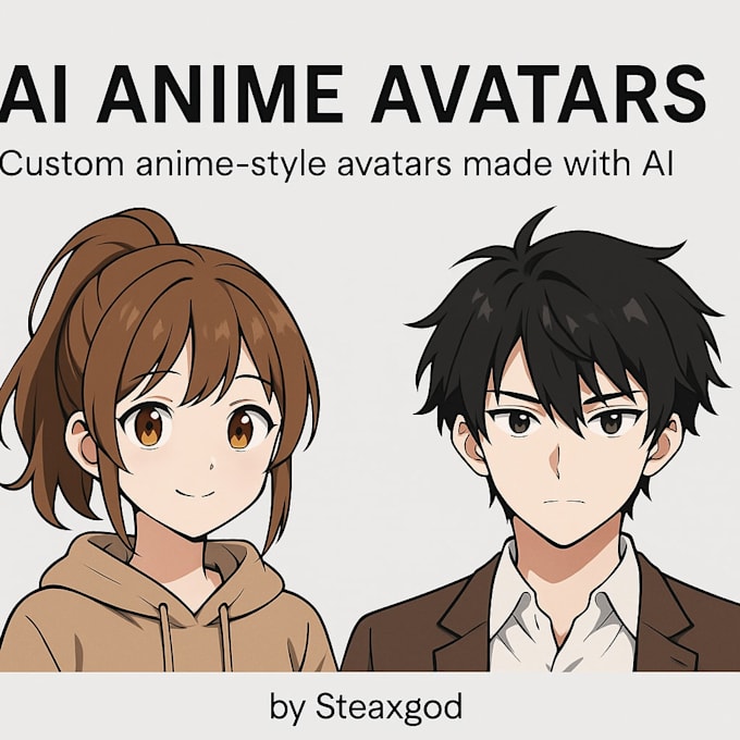 Create custom anime avatars for you by Steaxgod | Fiverr