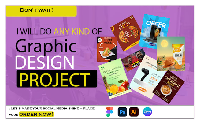 Do post designs in photoshop by Visuals_by_saad | Fiverr