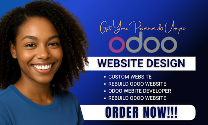 Design and develop custom odoo website with modules ui and ux design by ...