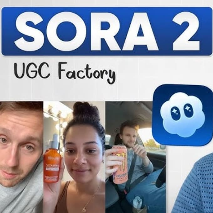 Sora 2 ultra realistic ai videos or images for ads by Adam_nordin | Fiverr