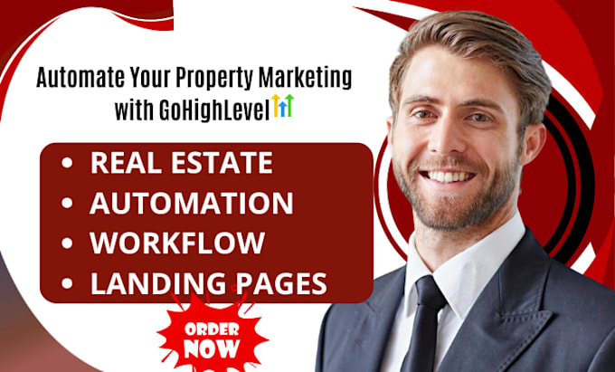 Gohighlevel real estate funnel automation crm nurture appointment ...