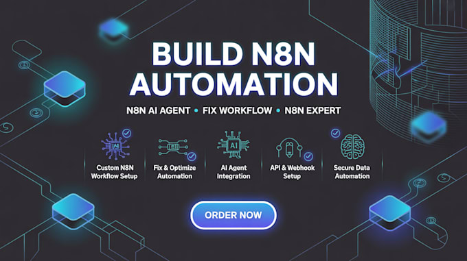 Construire une automatisation n8n, agent ai n8n, workflow n8n, expert ...