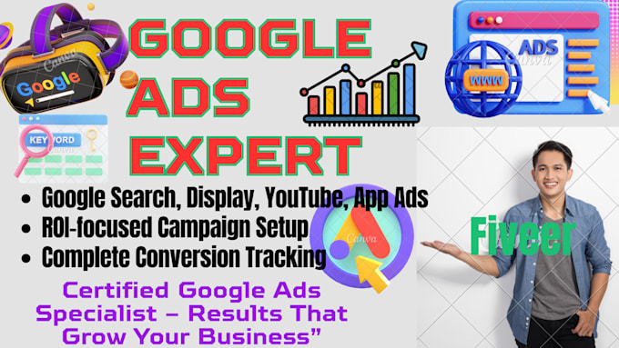Create google ads, youtube ads, and app promotion campaigns by ...