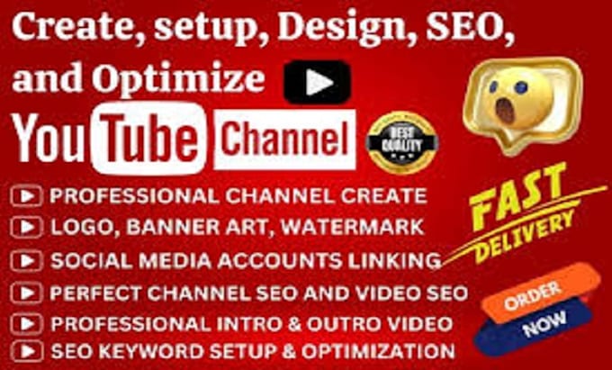 Create and fully customize your youtube channel from scratch by Fahad ...