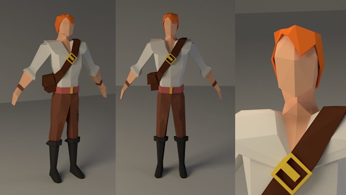 Do ps1, ps2, n64 retro 3d low poly models and characters by Alekz_wornd ...