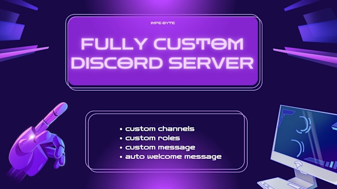 Create and setup a professional discord server by Luigi_liguori | Fiverr