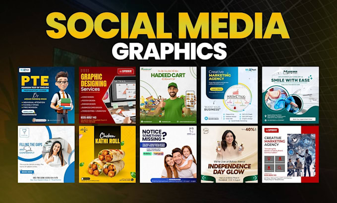 Design amazing social media graphics and content by Xdigi_solution | Fiverr