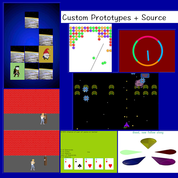 Create games or prototypes with source code by Ceosol | Fiverr