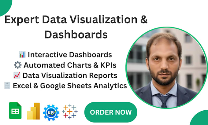 Create interactive data visualization dashboards in tableau, power bi, excel by Zaptaanalysts ...