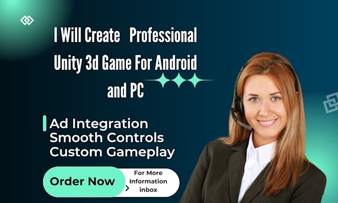 Create a professional unity 3d game for android and pc by Uzma525 | Fiverr