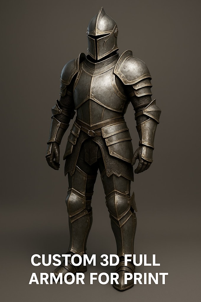 Do custom cosplay 3d print service by Reski_ramadhan | Fiverr