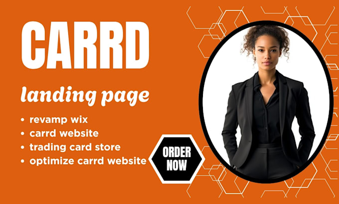 Design carrd landing page, carrd website design and redesign carrd ...