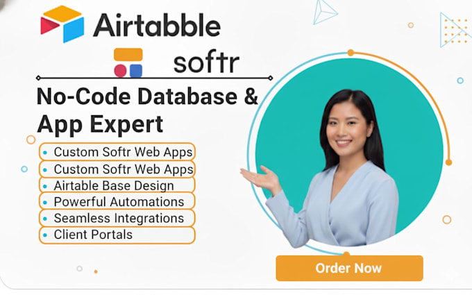 Airtable softr expert, softr web app, softr client portal, airtable management by Harley ...