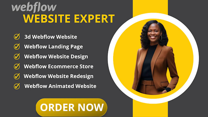 Design webflow website 3d webflow website clone webflow redesign ...