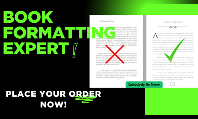 Create book formatting, ebook design, book layout design or ebook ...