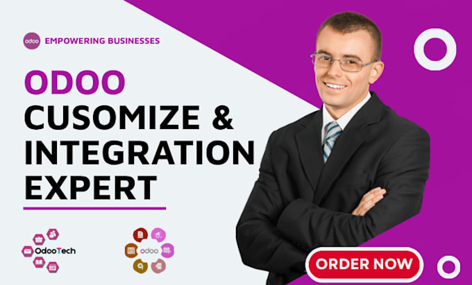 Customize odoo modules , integrations , implementation by Liam_benjami1 ...