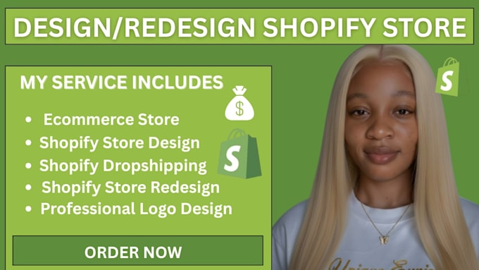 Design shopify store and redesign shopify store by Odoh_ogochukwu | Fiverr
