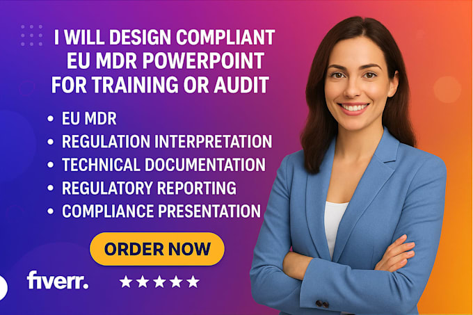 Design compliant eu mdr powerpoint for training or audit by Mirra ...