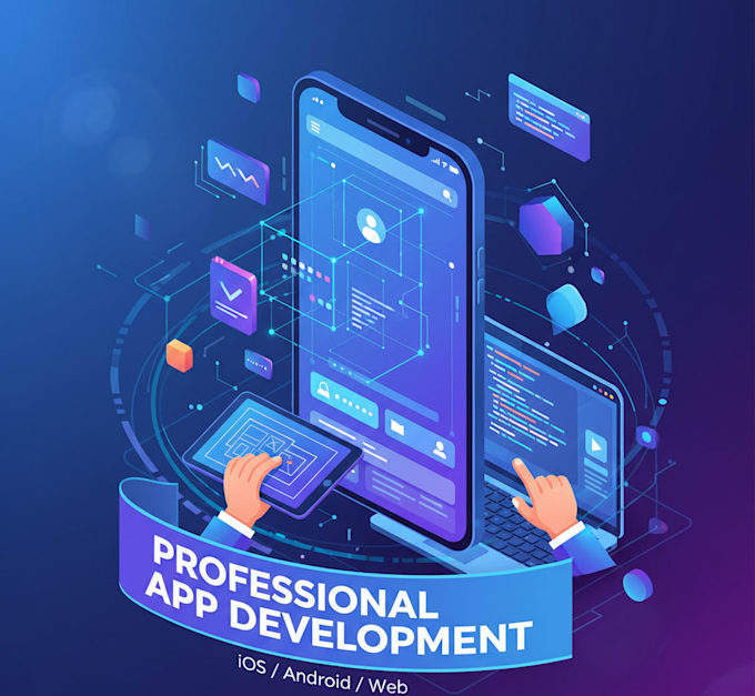 Flutter android ios app development by Hamzawebgraphix | Fiverr