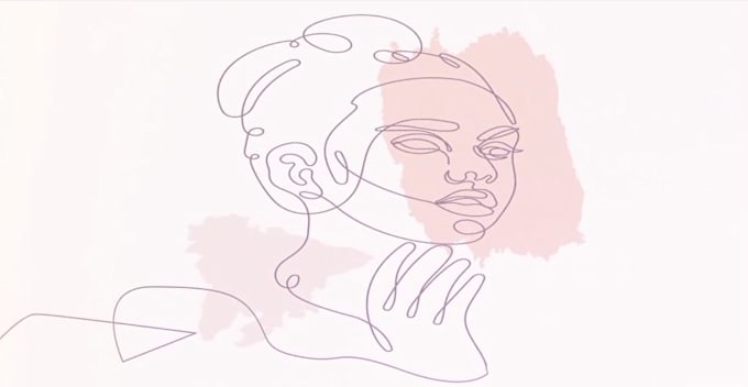 Create line art animation, hand drawn animation, minimalist video, 2d ...