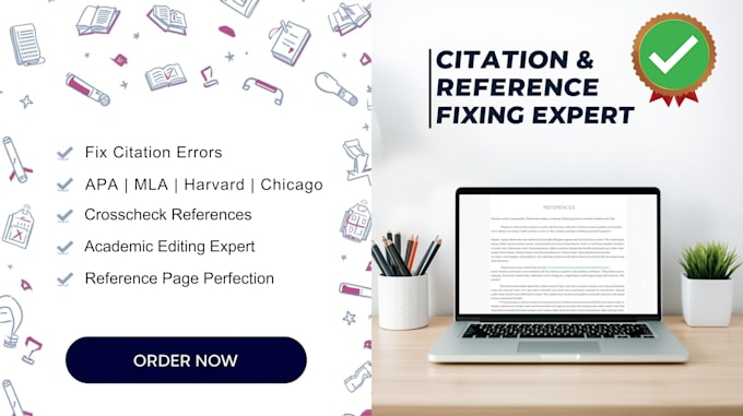 Fix citation errors apa mla format reference crosscheck academic ...