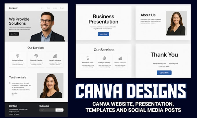 Design canva, sites canva, modelos de design canva, designs canva ...
