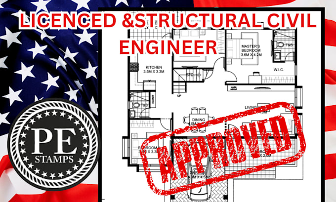 Review stamp as licensed civil and structural engineer in arizona and ...