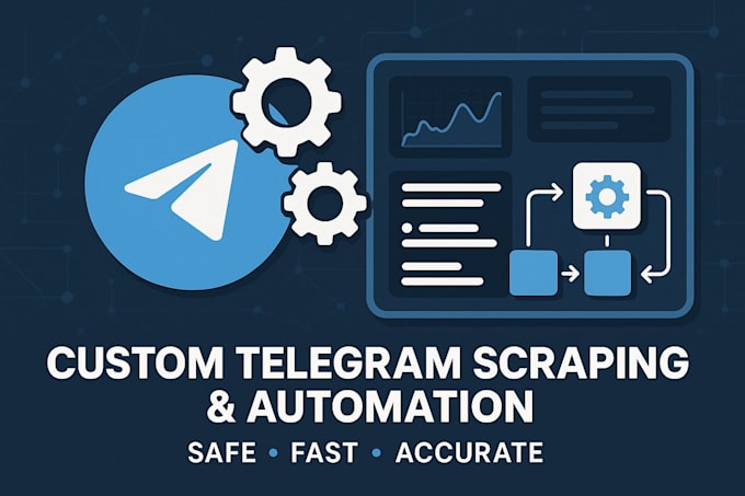 Do professional telegram scraping and automation system by Savvypromoter | Fiverr