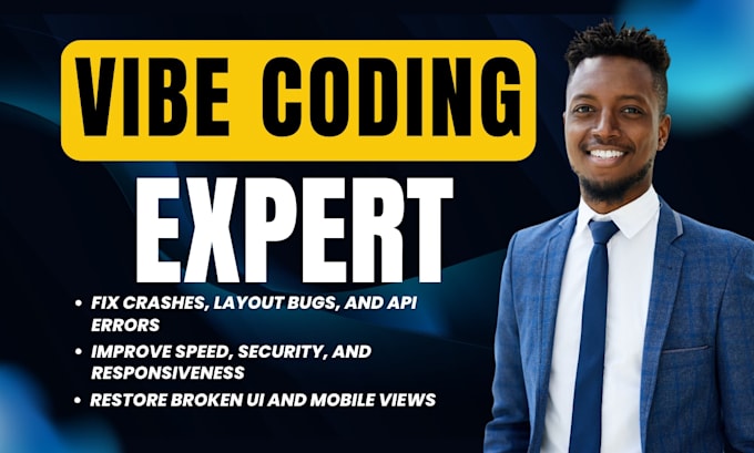 Vibe coding lovable, fix bugs, vibe coding expert, mocha ai, ai web app by Brilliant_tehy | Fiverr