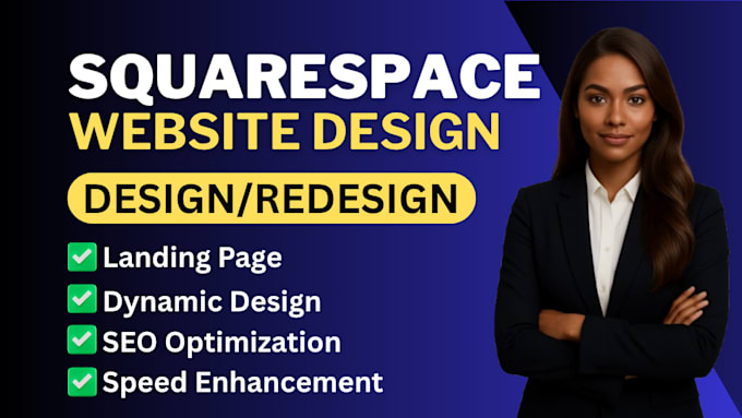 Create squarespace wesite, design and redesign squarespace website by Mabel_hann | Fiverr