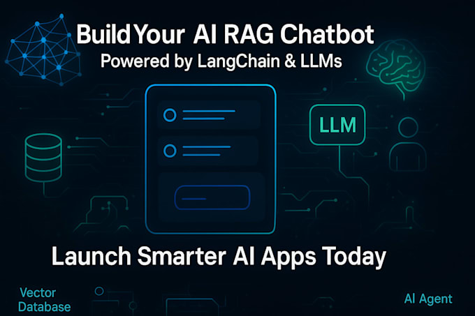 Build rag chatbot with langchain, llm, opensource, agentic ai, vector ...