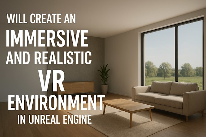 Crearé un entorno de realidad virtual inmersivo y fotorrealista en ...