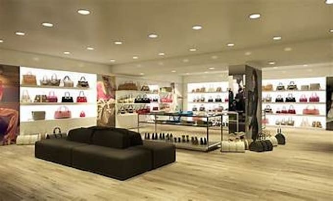 Design realistic 3d retail store and supermarket interior rendering by ...