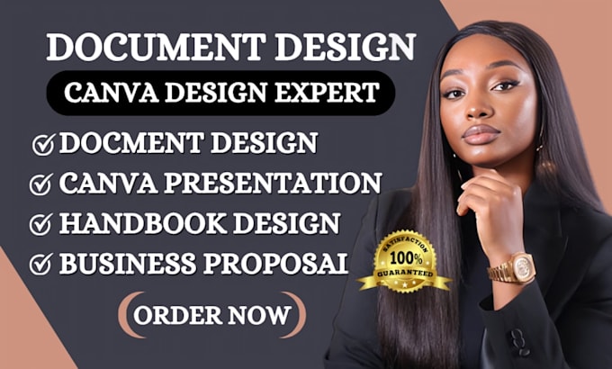 Format canva presentation, document design, handbook ebook workbook ...