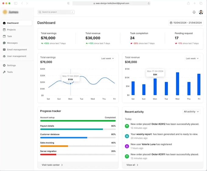 Be your full stack developer, web app, desktop app, erp, odoo, pos, saas app by Algaoce | Fiverr