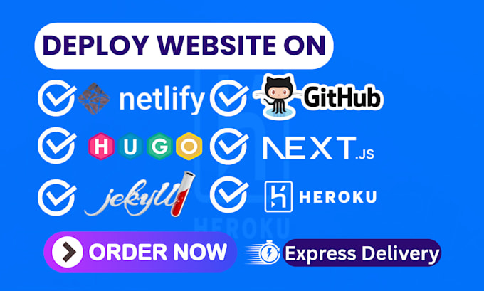 Deploy and host your nextjs website on heroku, aws, vercel or render ...