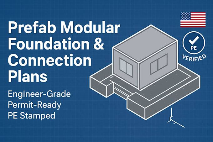 Permit ready modular foundation framing beam layout structural plans by ...