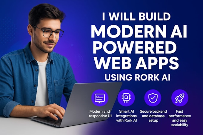 Build modern ai powered web apps using rork ai by Dev_justin01 | Fiverr