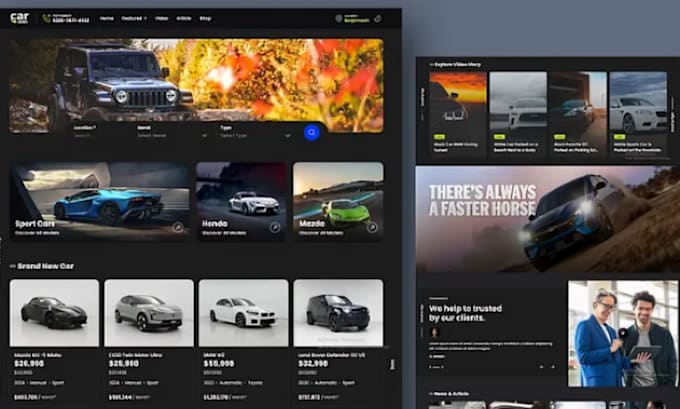 Create a 360 virtual car showroom for your dealership website by Caleb ...