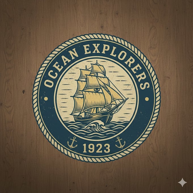 Design a vintage boat logo with classic nautical and adventure vibes by ...