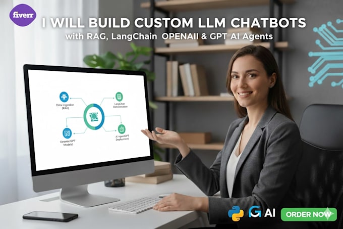 Build custom llm chatbots with rag, langchain, openai and gpt ai agents ...
