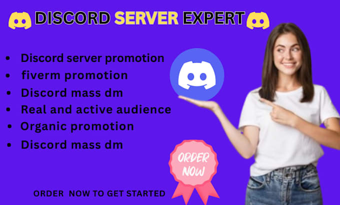 Do discord server promotion, server rust, fivem server, server ...