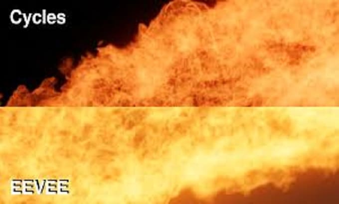 Stunning fire explosion fire simulation, particle simulation created in ...