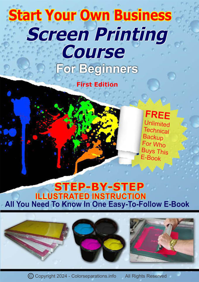 Teach you screen printing by Airwolf777 | Fiverr