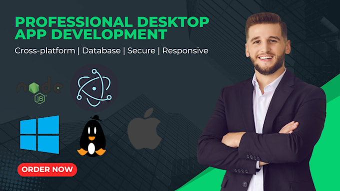 Develop powerful and modern desktop applications by Aryanahmed478 | Fiverr