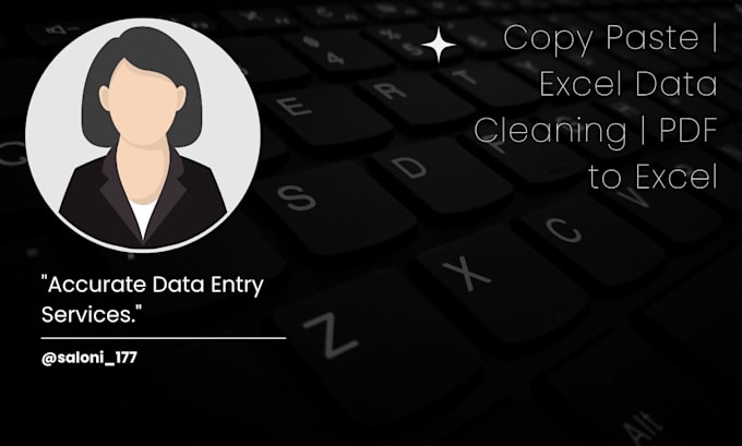 Perform data entry task by Saloni_177 | Fiverr