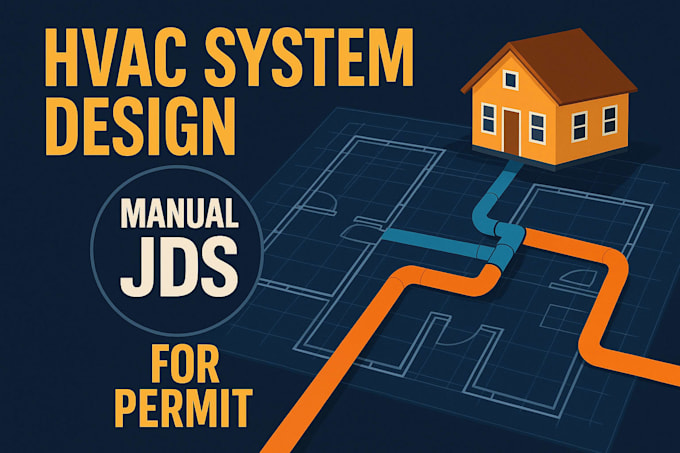 Design hvac layouts duct plans and load calculations by Urwasultan764 ...