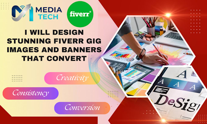 Design stunning fiverr gig images and banners that convert by Arsene ...