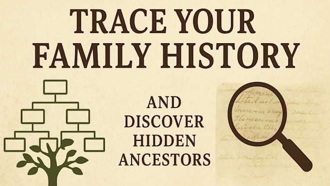 Research your genealogy trace your family tree ancestry and family ...